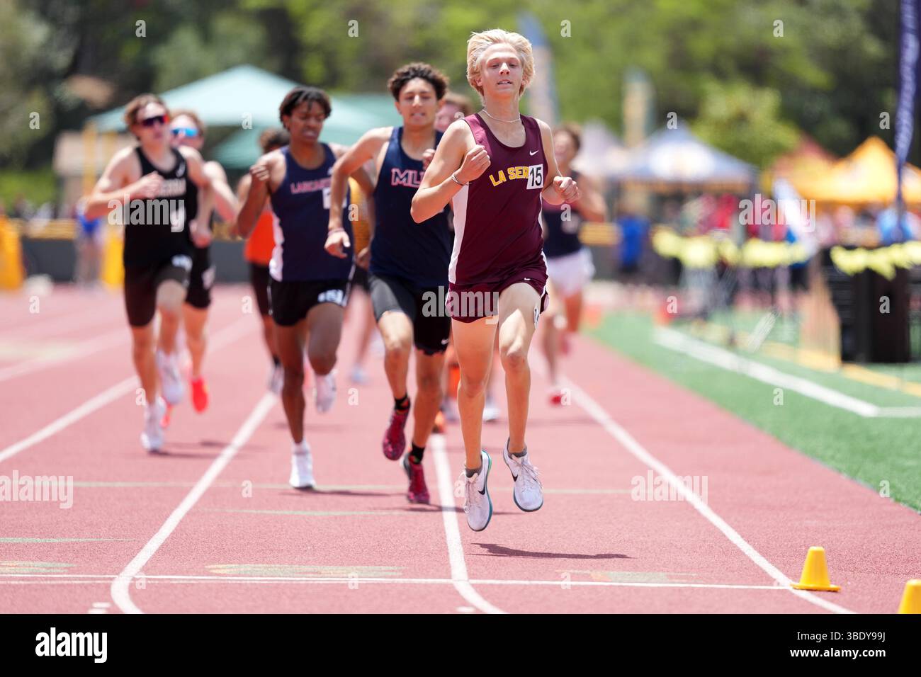 Grant Miller of La Serna wins the 1,600m in 4:09.86 during the CIF ...