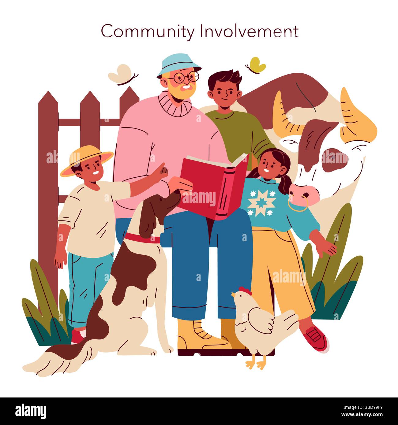 Community involvement showcases a meaningful interaction where a person ...