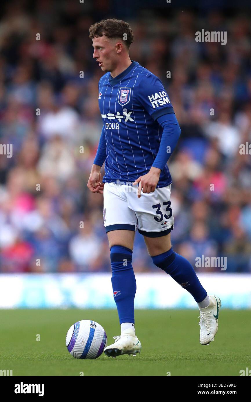 Ipswich Town's Nathan Broadhead during the Premier League match at ...