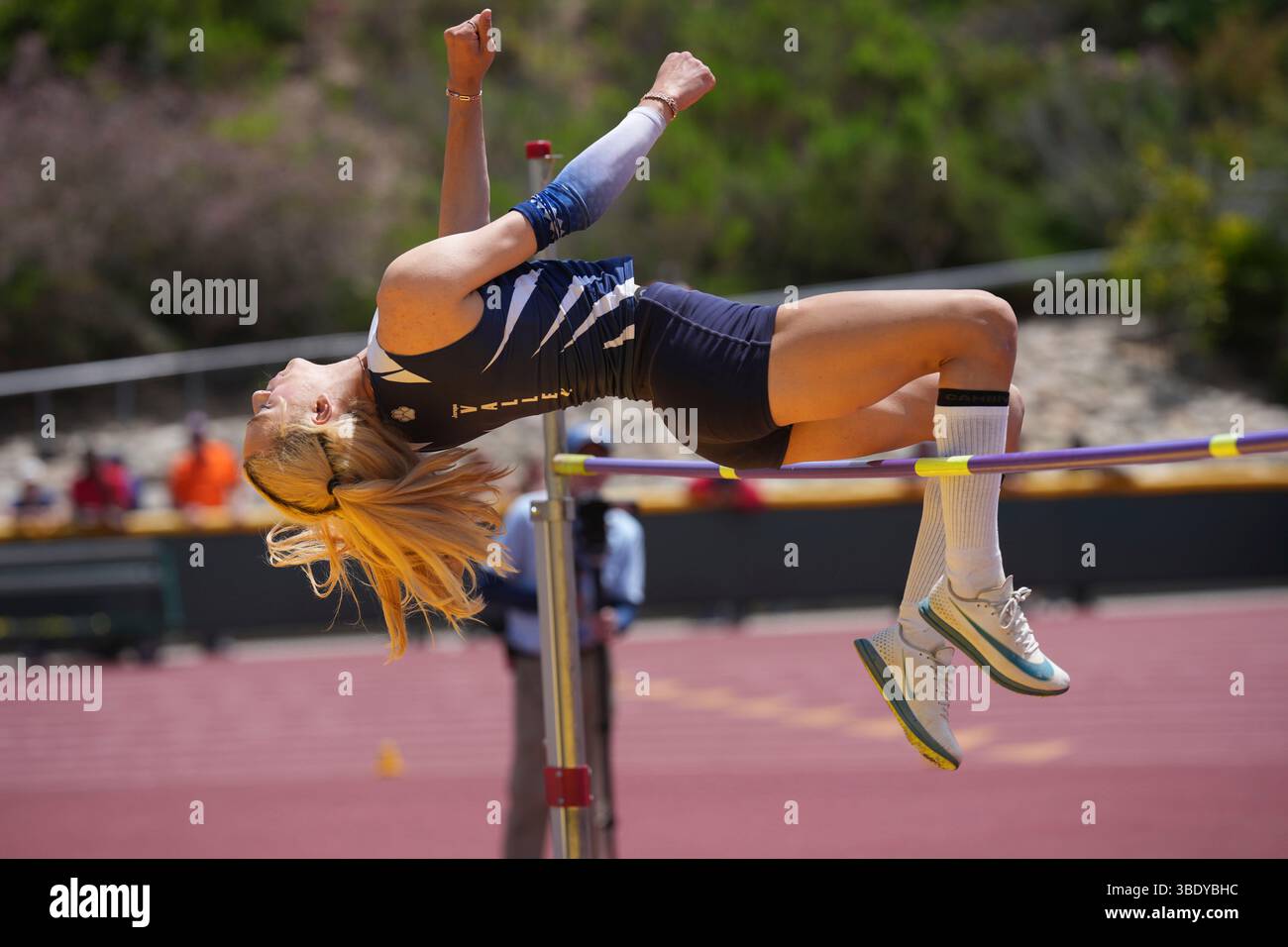 Transgender athlete AB Hernandez of Jurupa Valley ties for fourth in the girls high jump at 5-4 ...