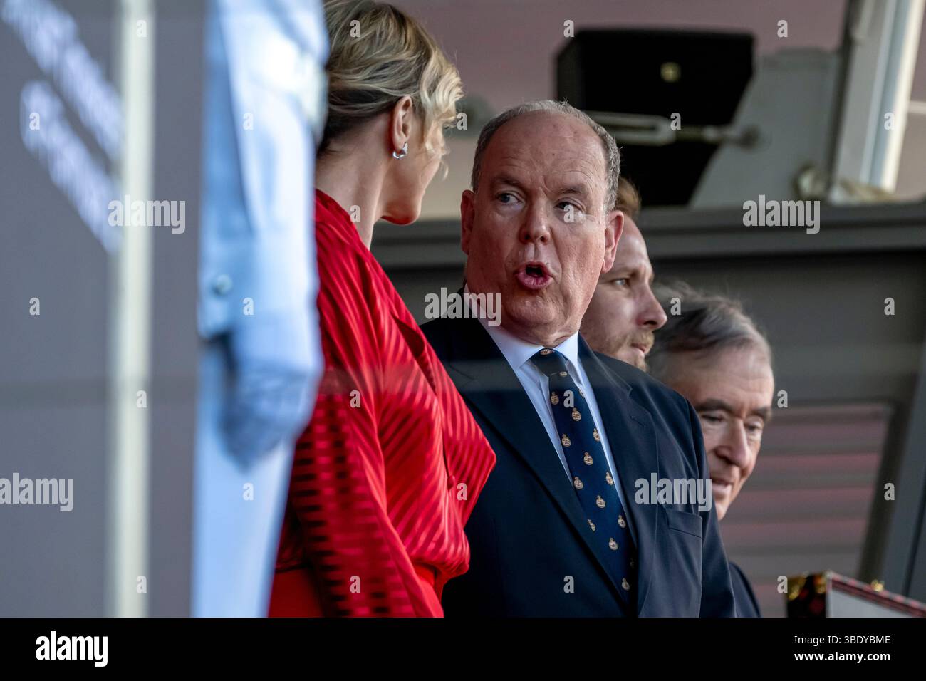 Monte Carlo, Monaco, 25 May 2025, Albert II, Prince of Monaco, Prince ...