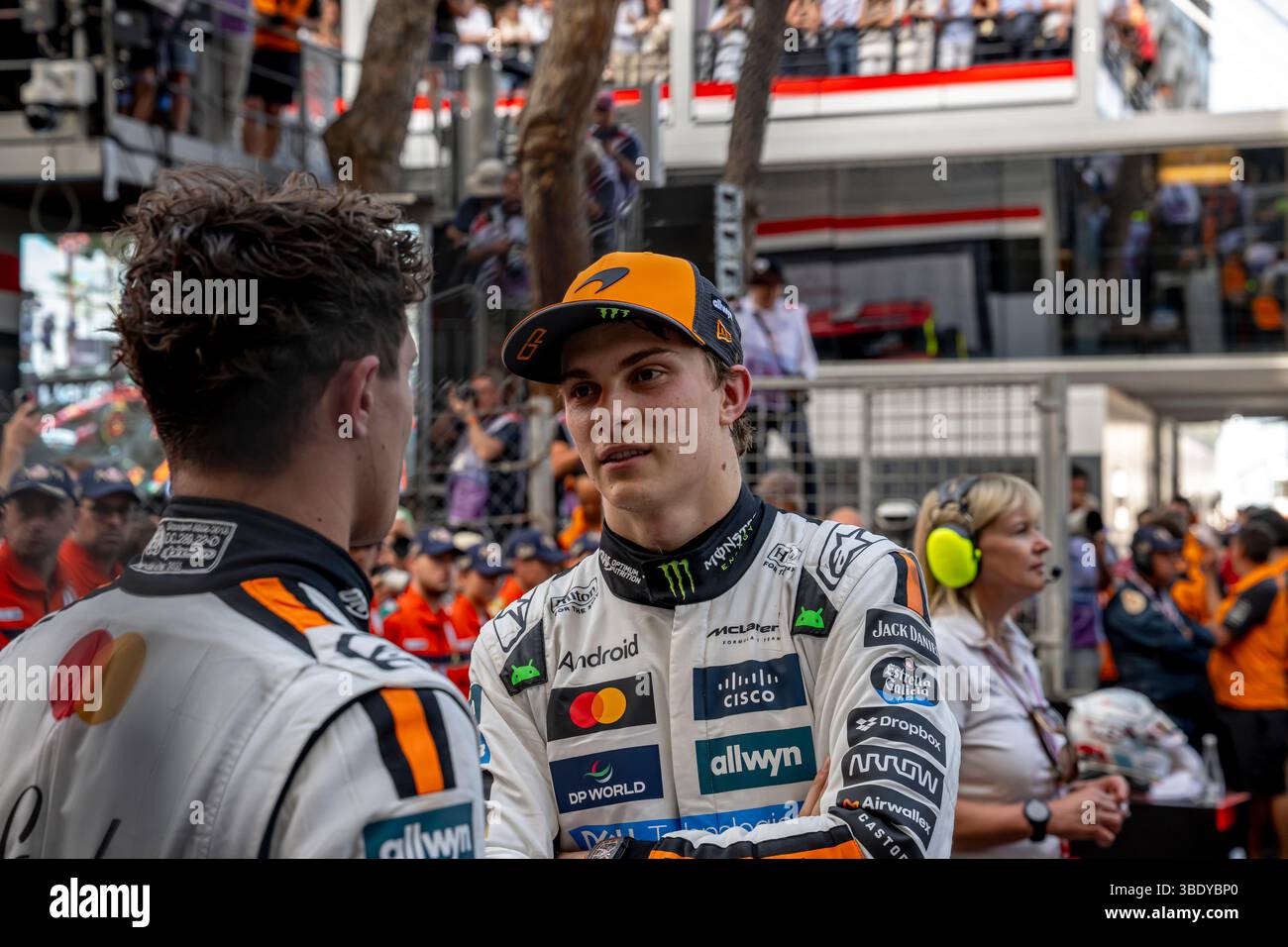 Monte Carlo, Monaco, 25 May 2025, Oscar Piastri, from Australia ...