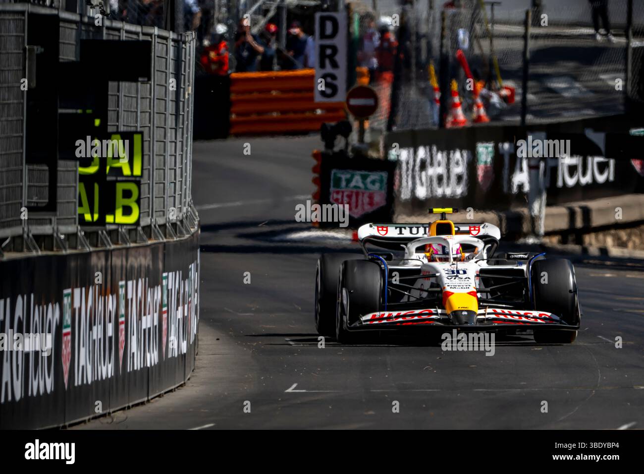 Monte Carlo, Monaco, 25 May 2025, Liam Lawson, from New Zealand ...