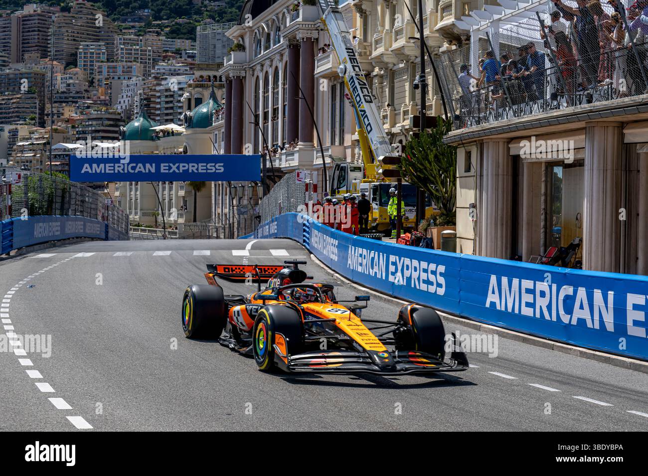 Monte Carlo, Monaco, 25 May 2025, Oscar Piastri, from Australia ...