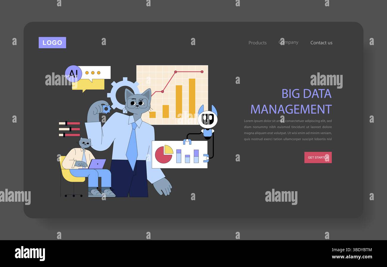 AI integration in global business context. Explore big data management ...