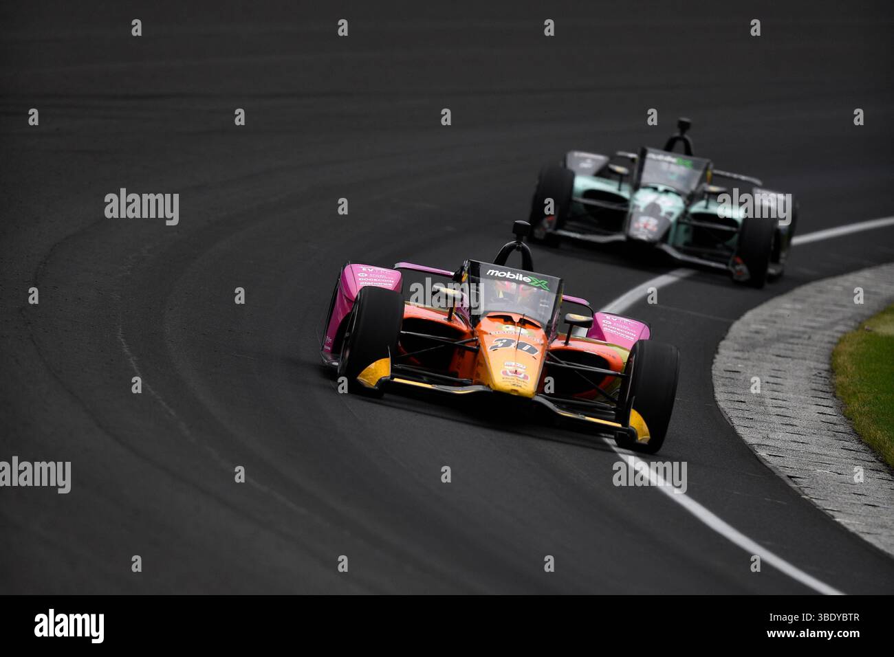INDIANAPOLIS, IN - MAY 25: Devlin DeFrancesco (#30 Rahal Letterman ...