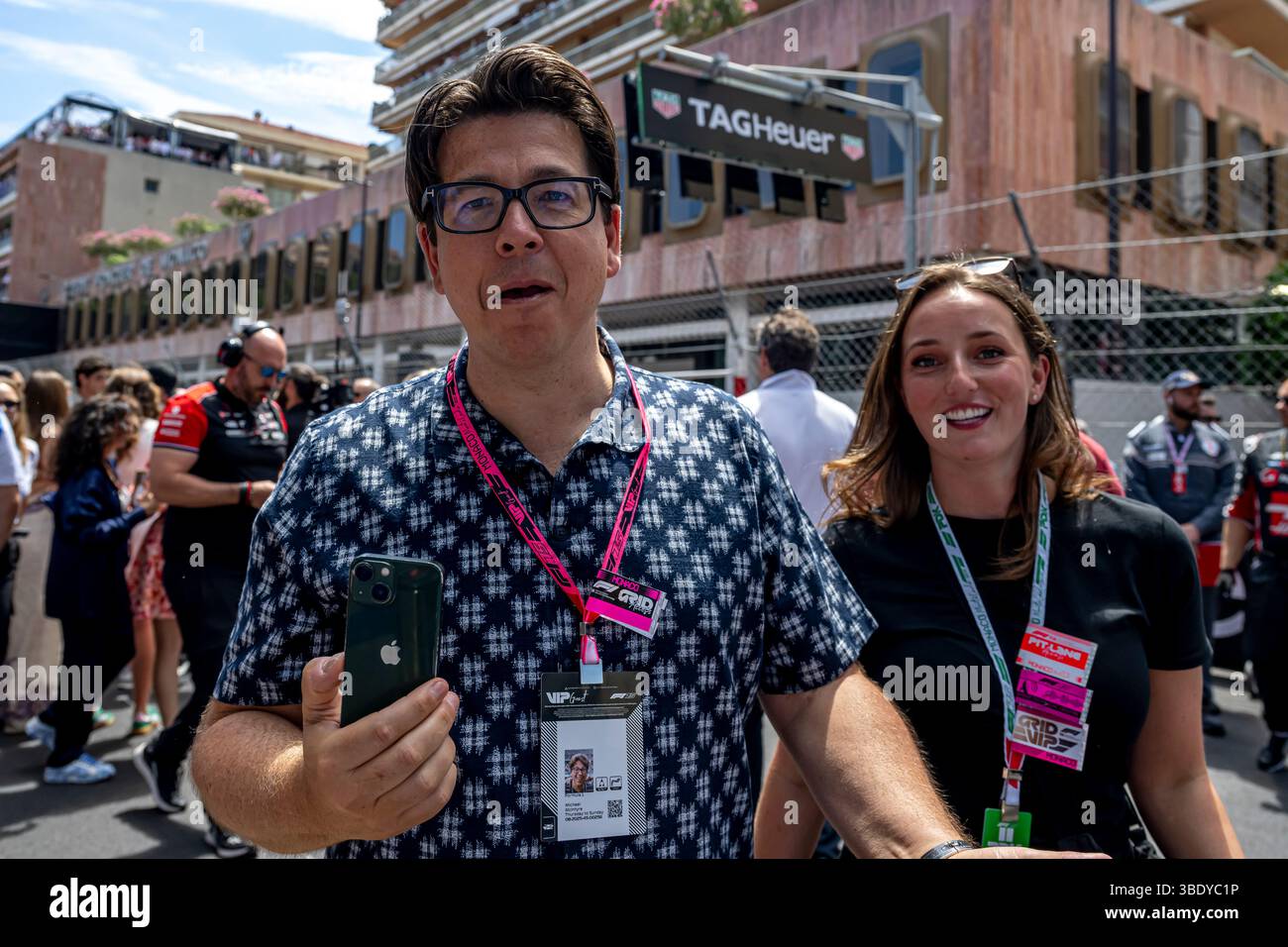 Monte Carlo, Monaco, 25 May 2025, Michael McIntyre, Comedian attending ...