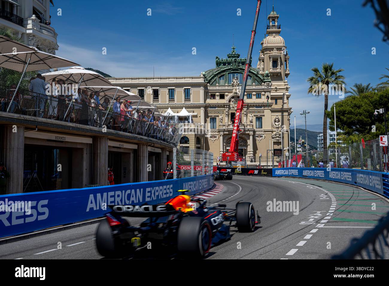 Monte Carlo, Monaco, 25 May 2025, Yuki Tsunoda, from Japan competes for ...
