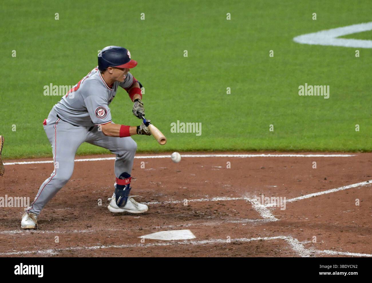 BALTIMORE, MD - MAY 16: Washington Nationals outfielder Alex Call (17 ...