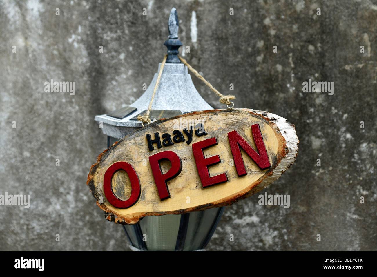 Open sign,Taketomi island,Okinawa Prefecture,Japan,Asia Stock Photo - Alamy