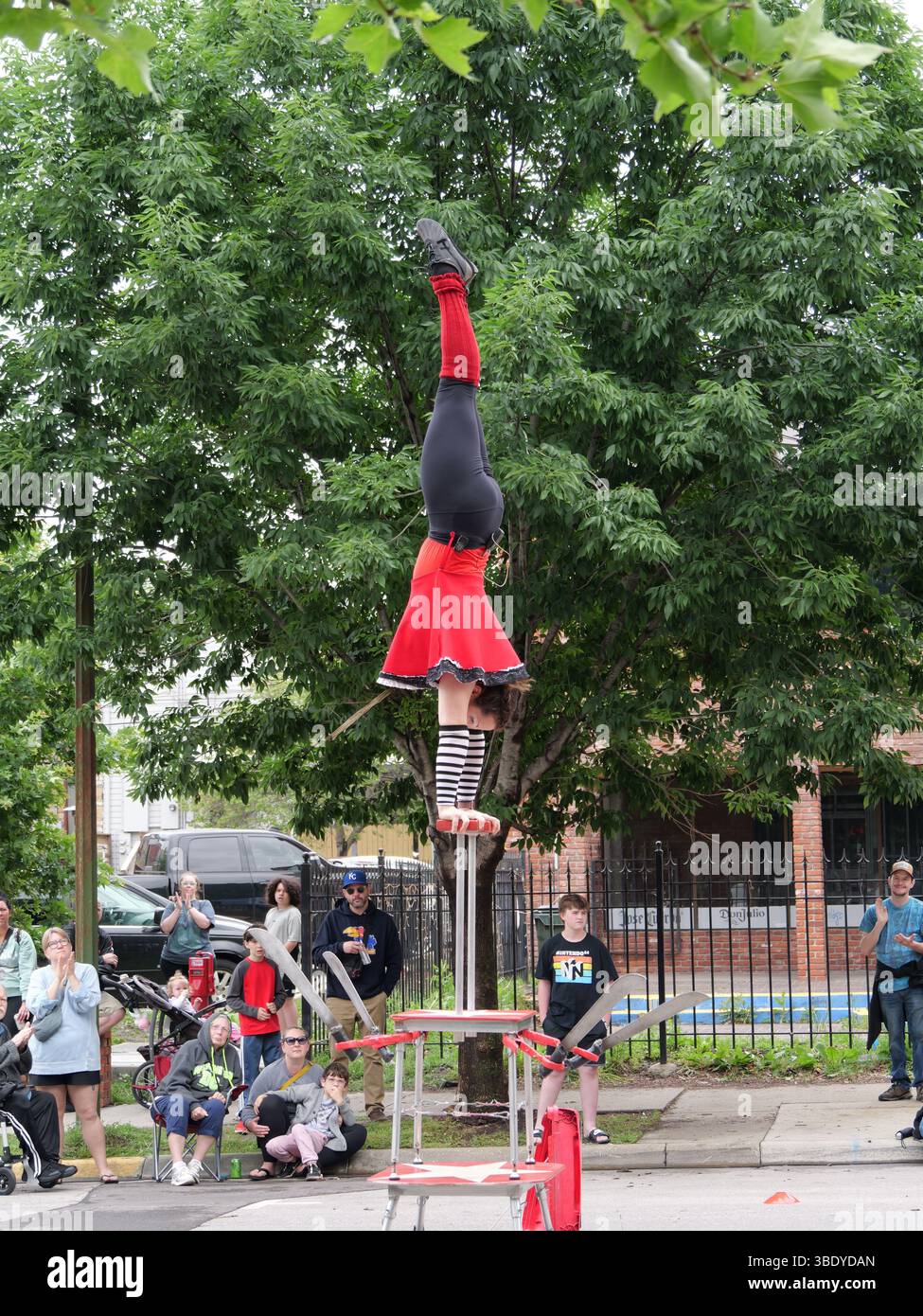 Lawrence, Kansas - May 25, 2025: 17th Annual Lawrence Busker Festival ...