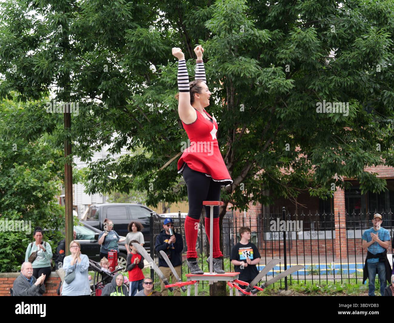 Lawrence, Kansas - May 25, 2025: 17th Annual Lawrence Busker Festival ...