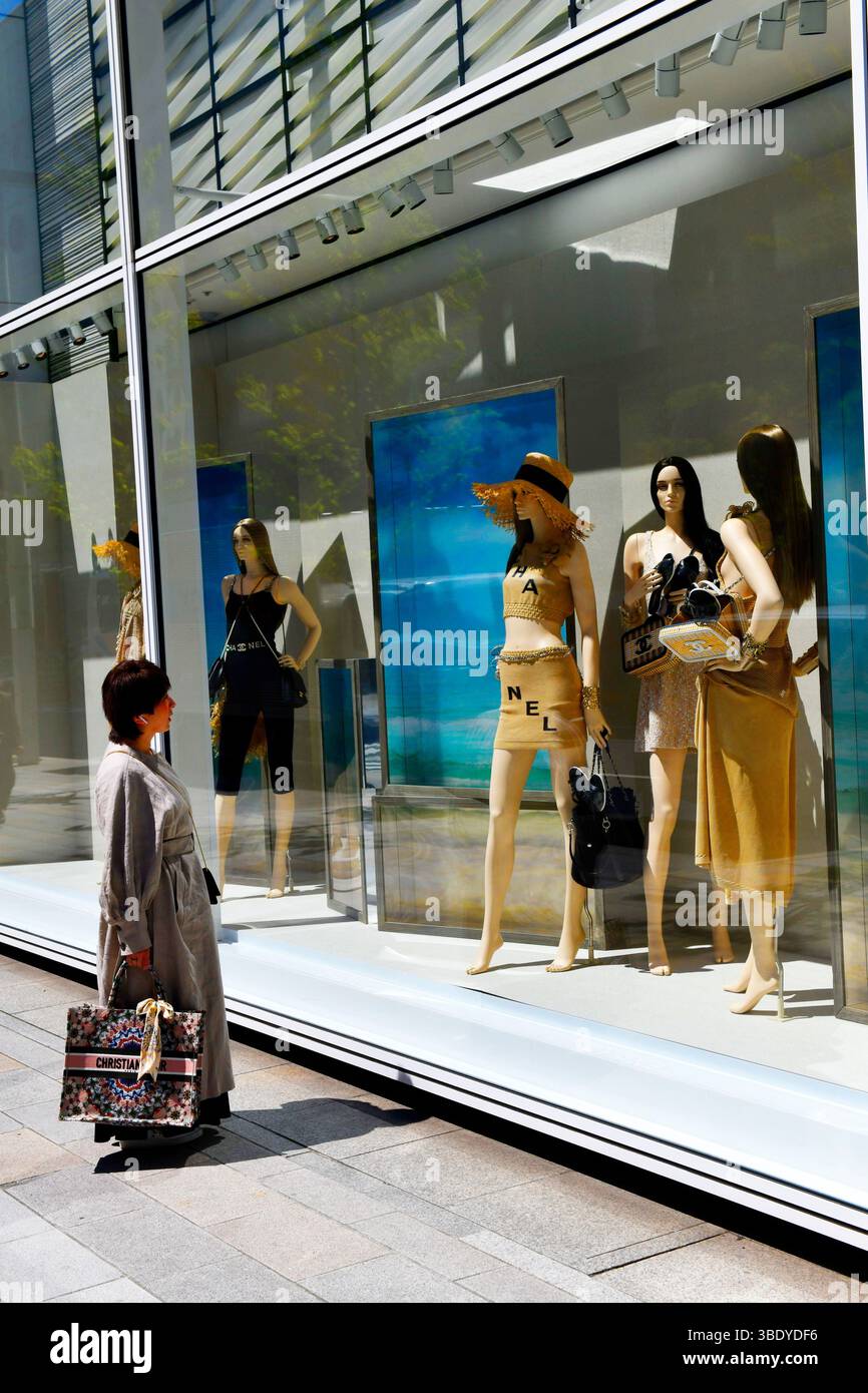 Chanel fashion clothing in Tokyo,Japan,Asia Stock Photo - Alamy