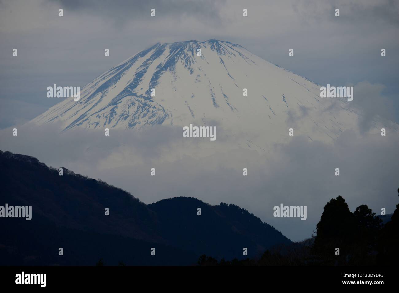 Mount Fuji viewed from Lake Ashi,Motohakone,Hakone,Japan,Asia Stock ...