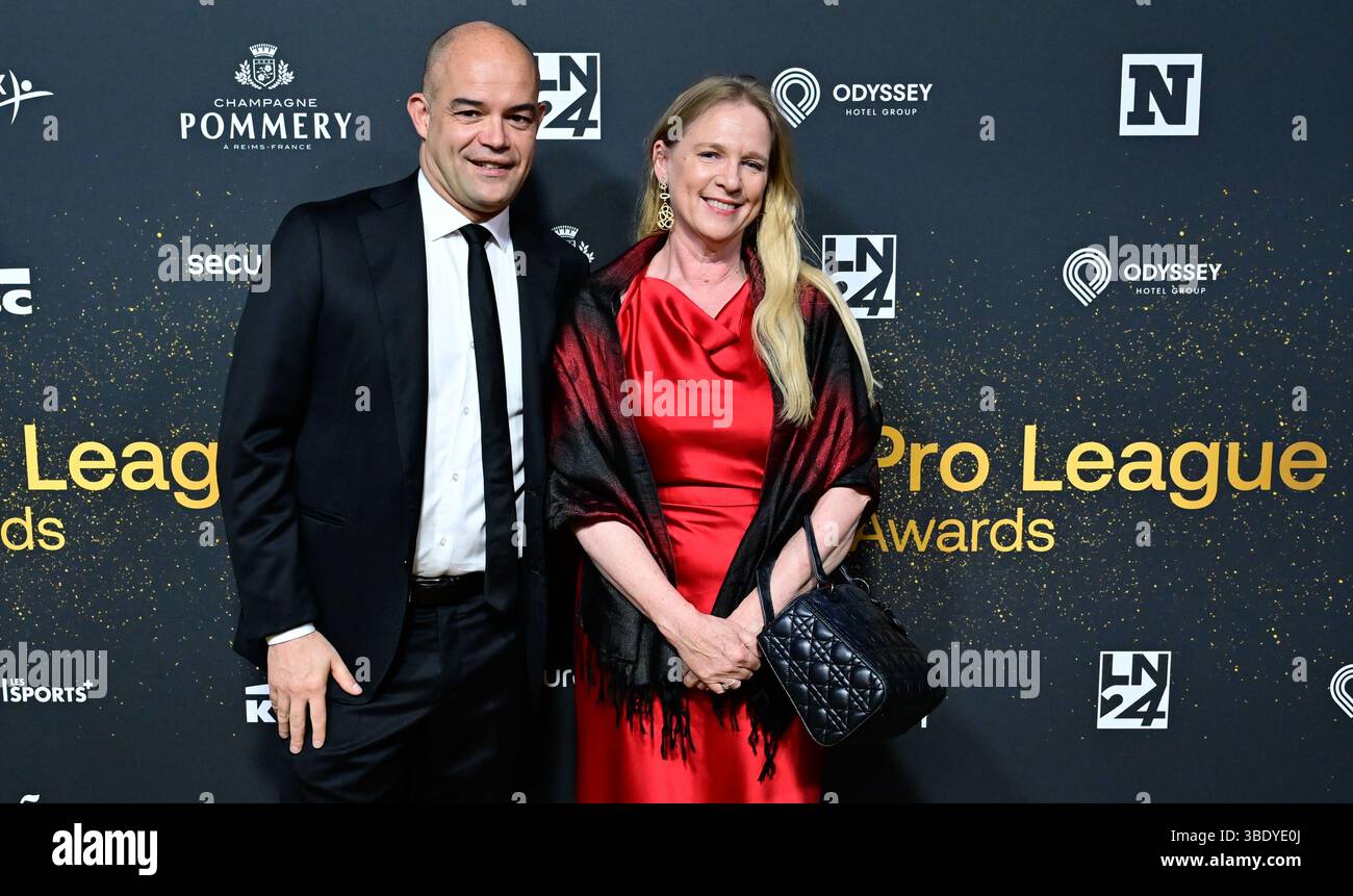 Antwerp, Belgium. 26th May, 2025. Belgium soccer union (KBVB - RBFA ...