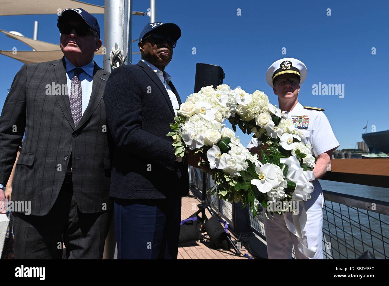 Photo by: NDZ/STAR MAX/IPx 2025 5/26/25 Mayor Eric Adams and ADM Daryl ...