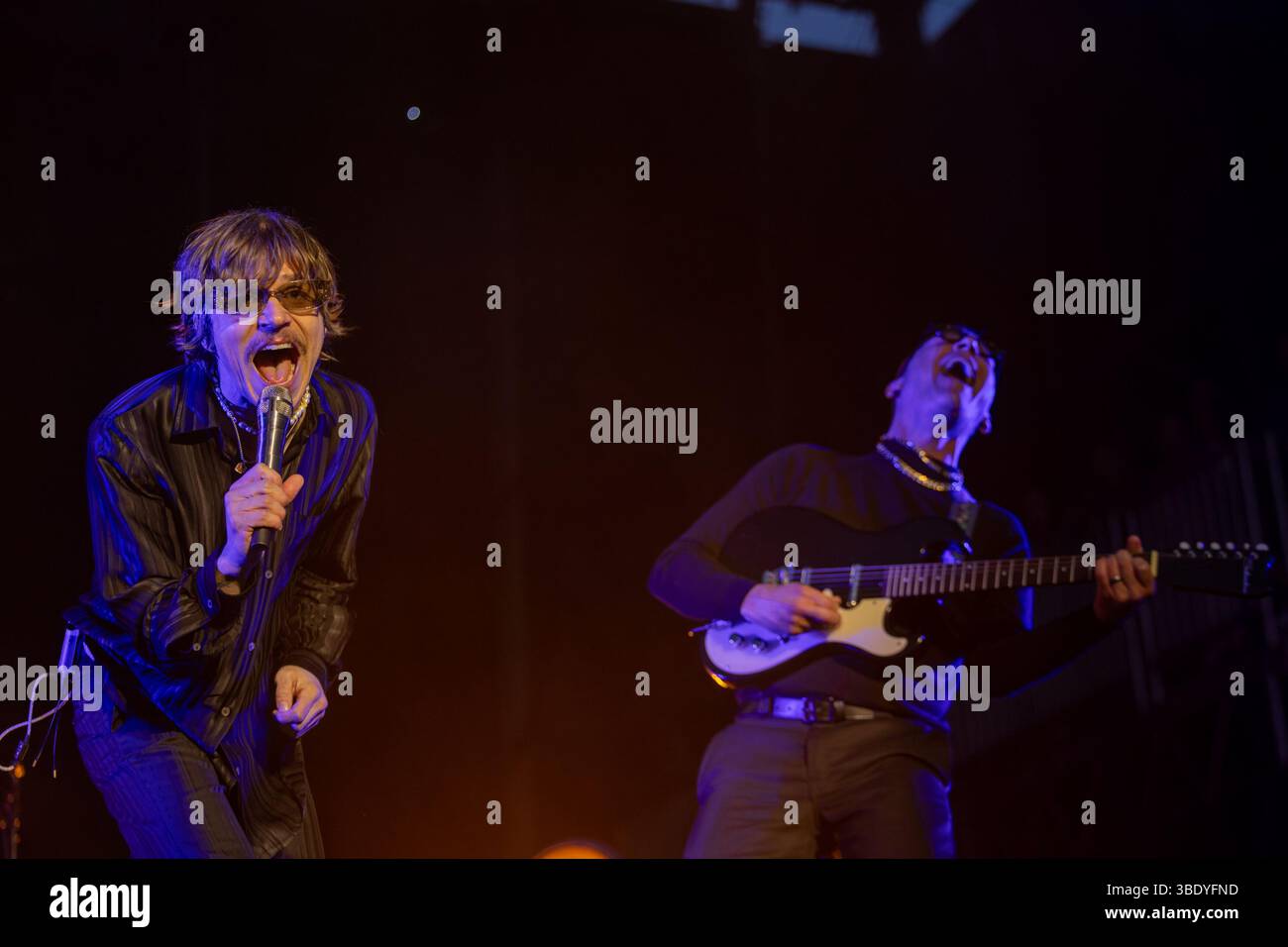 Matt Shultz and Brad Shultz of Cage the Elephant during the BottleRock ...