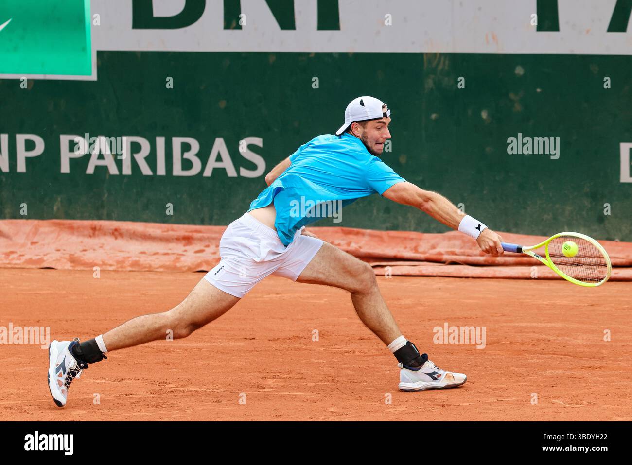 Paris, France. 26th May, 2025. Tennis: Grand Slam, ATP Tour, French Open, Men, Singles, 1st ...