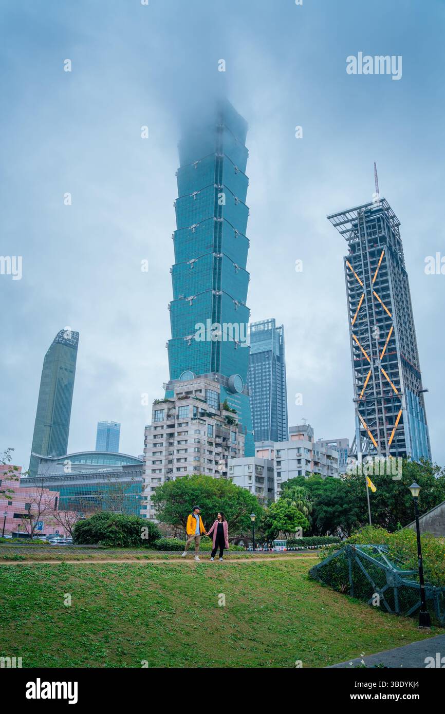 Best View of Taipei 101 – Iconic Daytime Perspective in Taipei, Taiwan ...