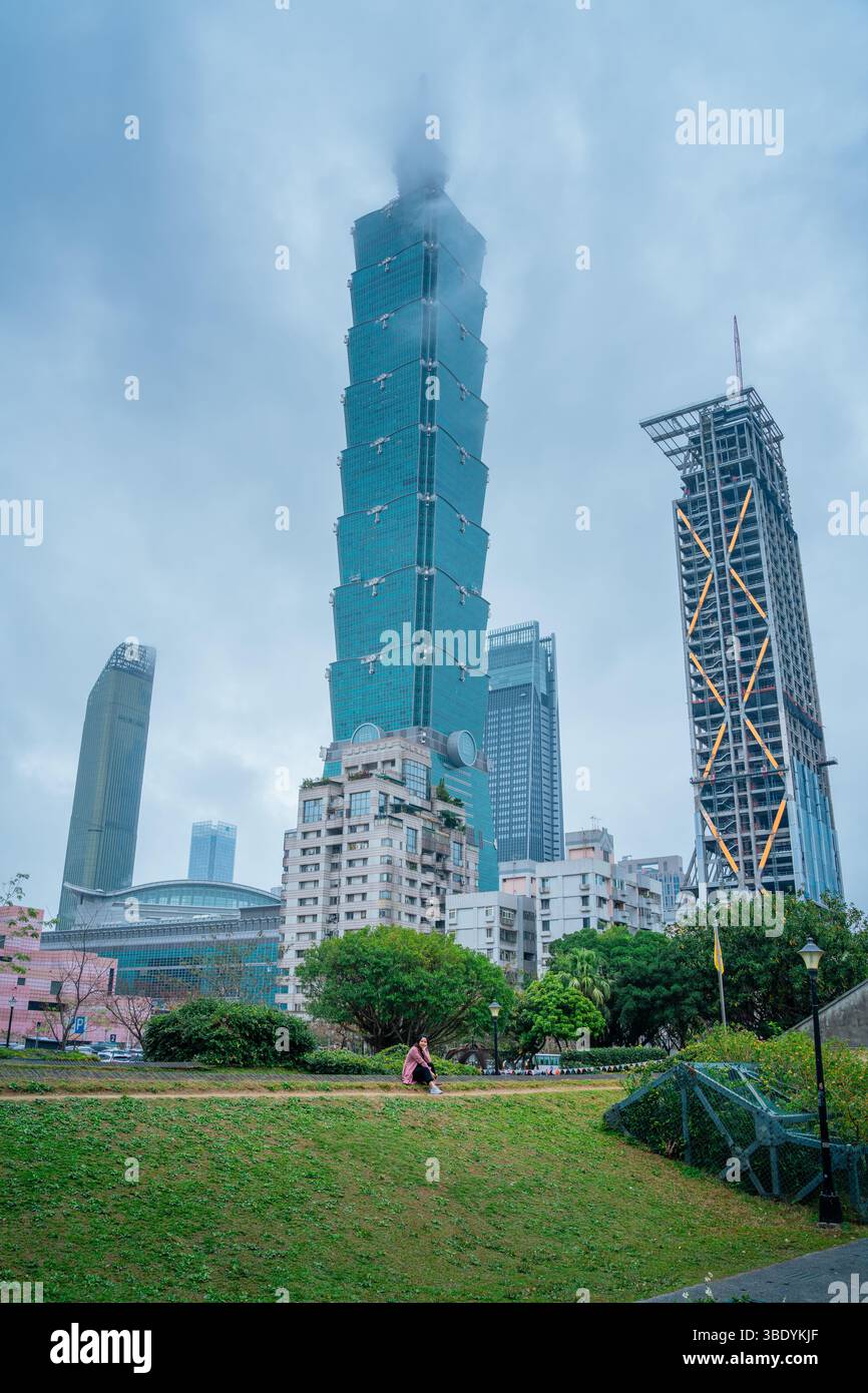 Best View of Taipei 101 – Iconic Daytime Perspective in Taipei, Taiwan ...