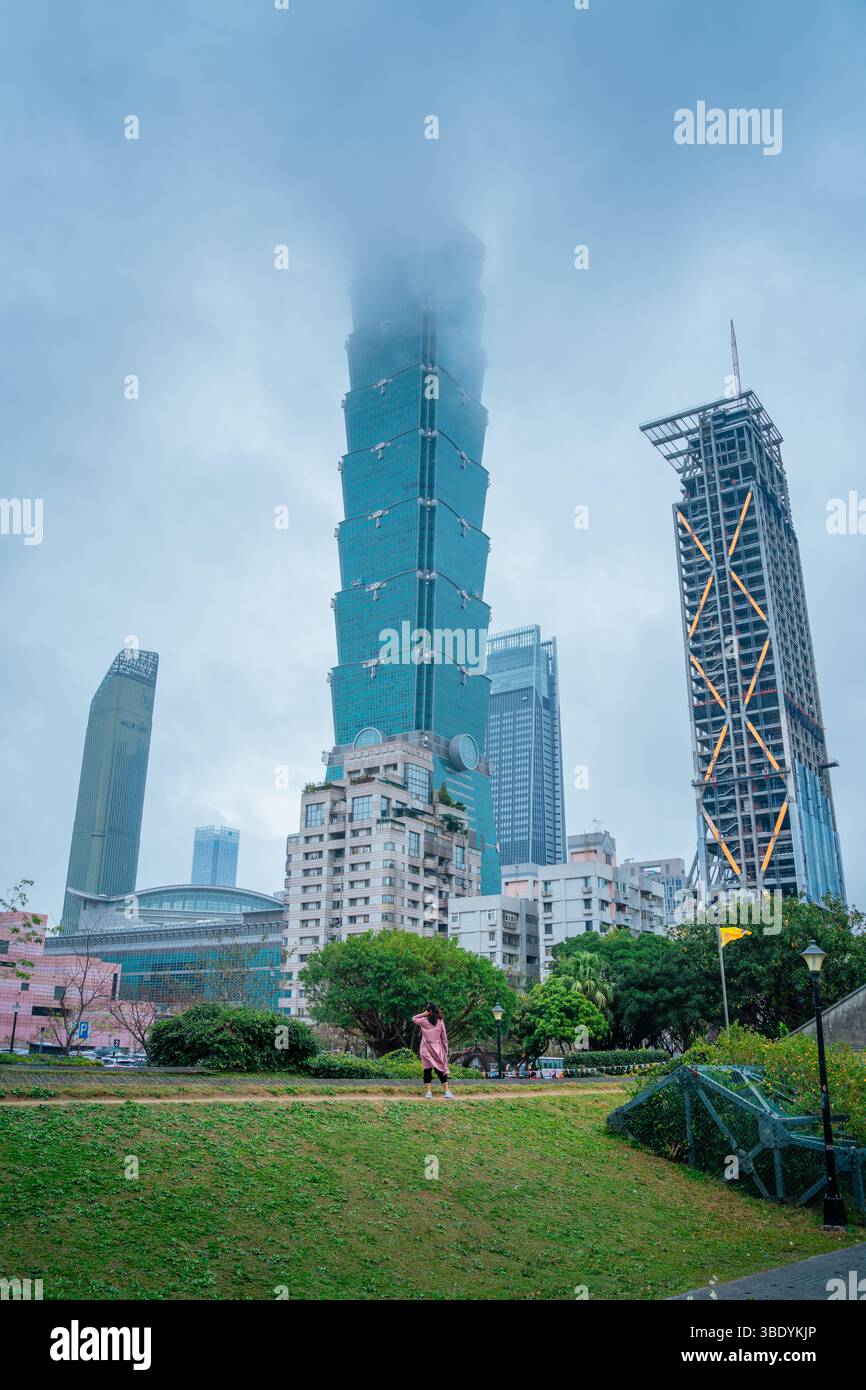 Best View of Taipei 101 – Iconic Daytime Perspective in Taipei, Taiwan ...