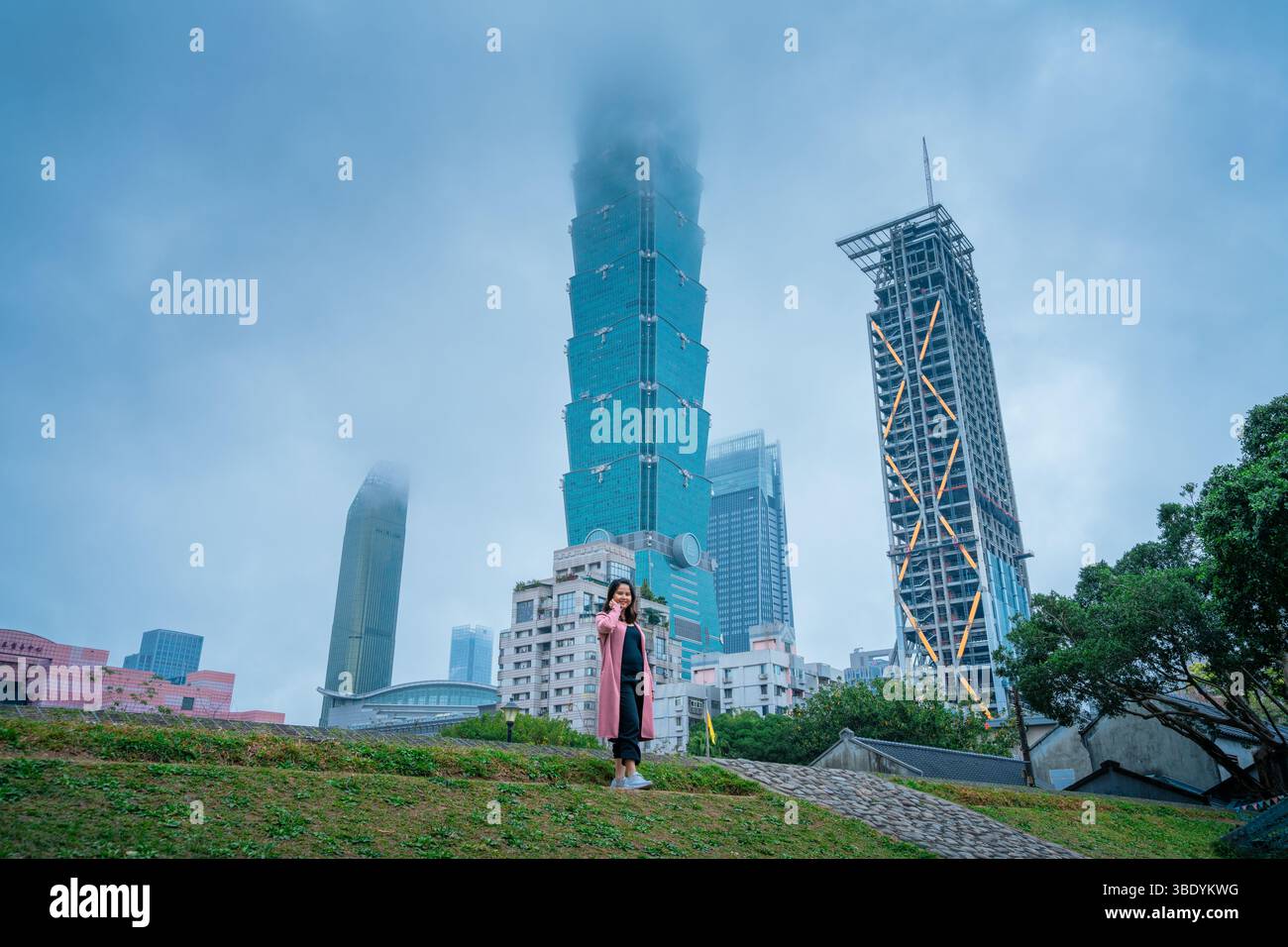 Best View of Taipei 101 – Iconic Daytime Perspective in Taipei, Taiwan ...