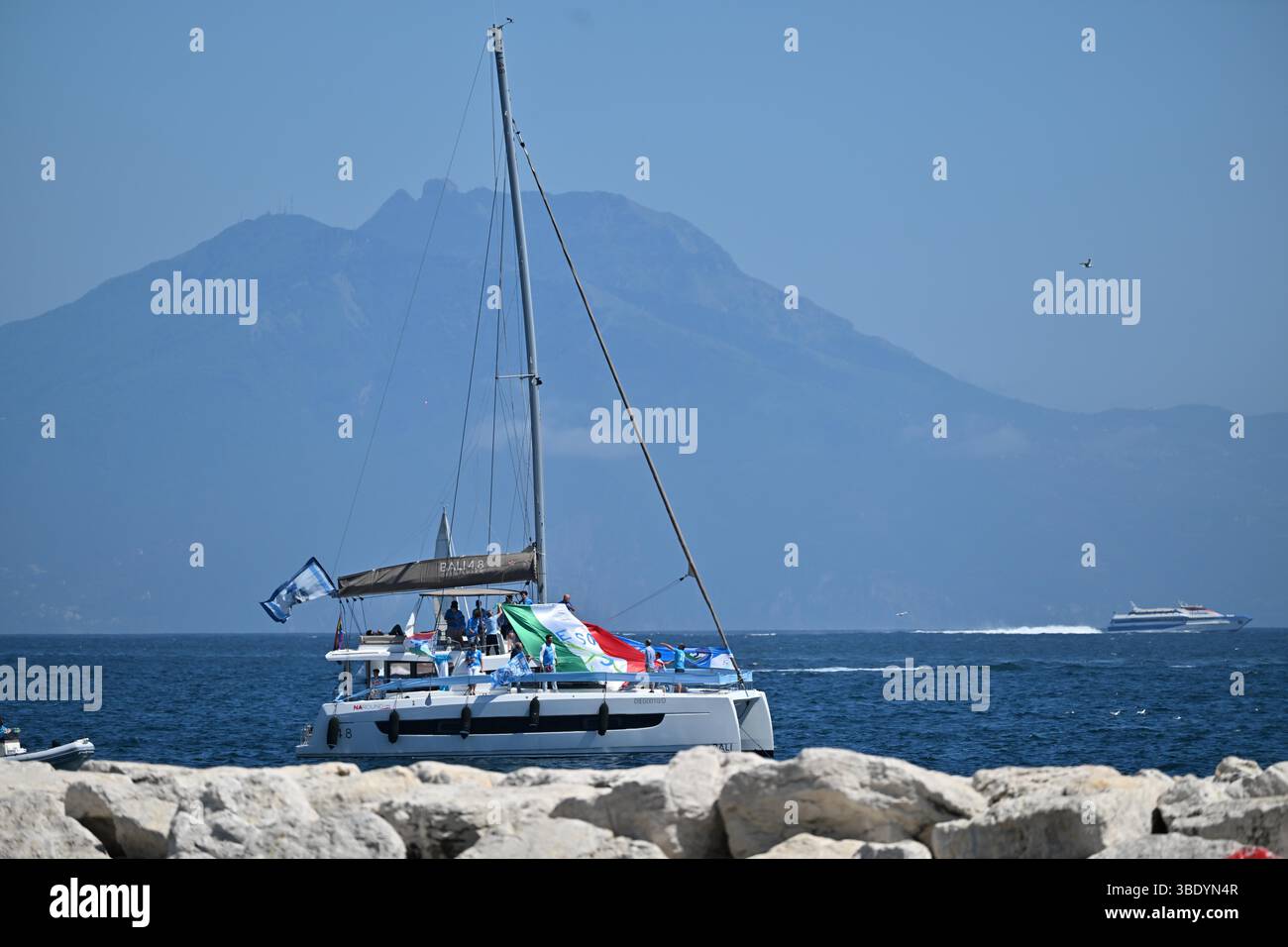 Naples, Italy. 26th May, 2025. Parade on Lungomare Carcciolo of the ...