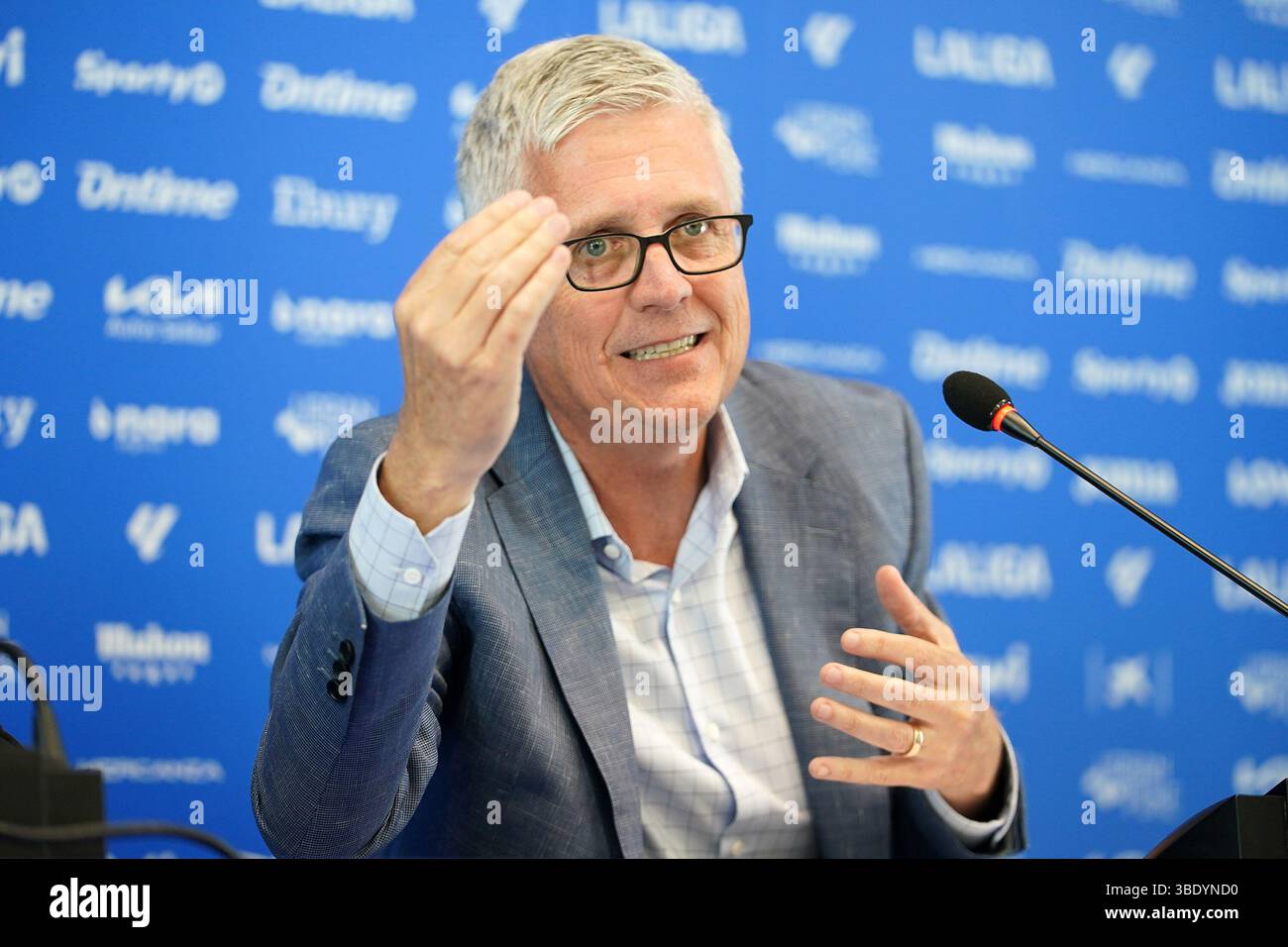 Leganes, Spain. 26th May, 2025. CD Leganes' President Jeff Luhnow ...