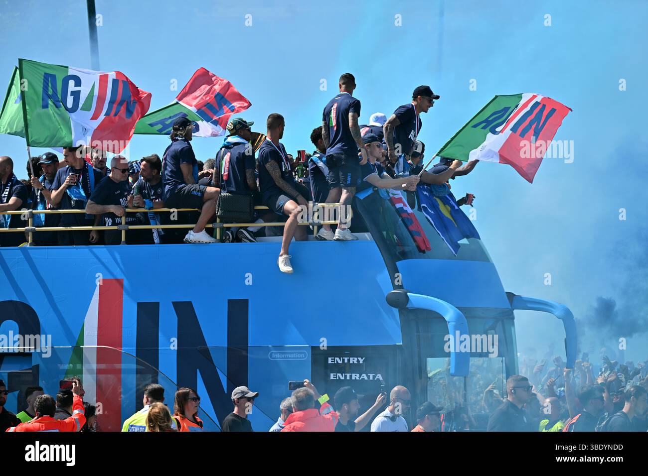 Naples, Italy. 26th May, 2025. Parade on Lungomare Carcciolo of the ...