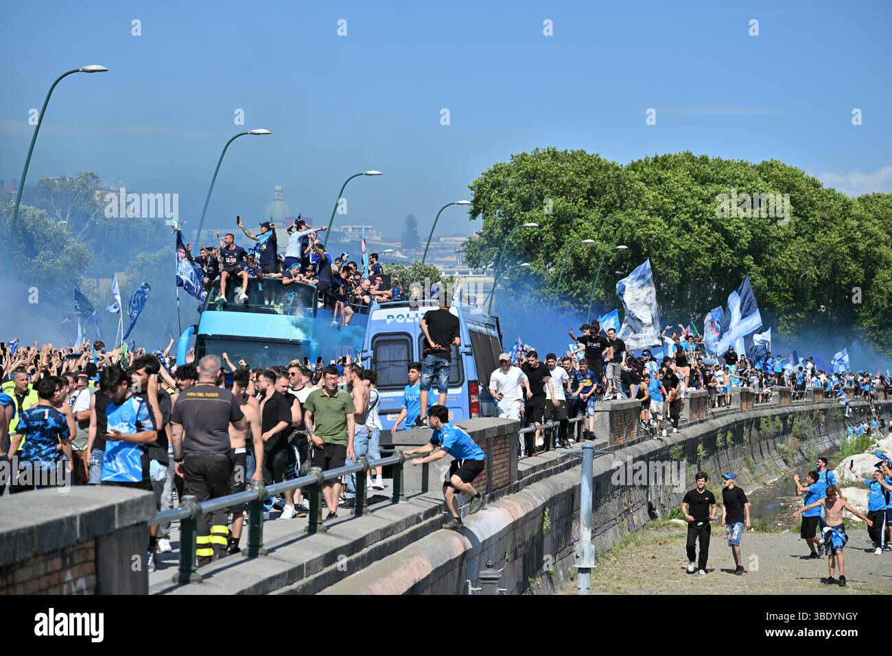 Naples, Italy. 26th May, 2025. Parade on Lungomare Carcciolo of the ...