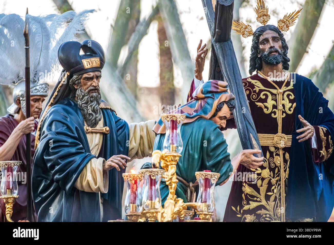 In Seville's Holy Week, a paso de misterio features Jesús de la ...