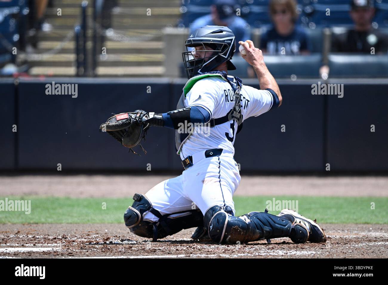 Tampa Bay Rays catcher Ben Rortvedt during the second inning of a ...