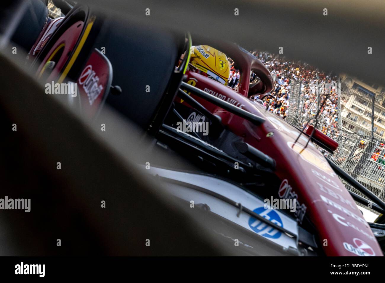 Monte Carlo, Monaco, 24 May 2025, Lewis Hamilton, from United Kingdom ...