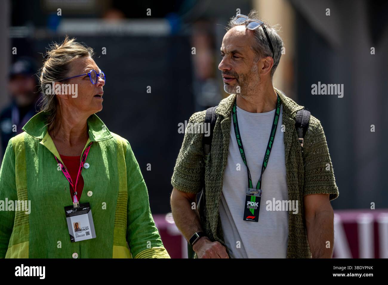 Monte Carlo, Monaco, 24 May 2025, Adam Norris, Lando Norris' father ...