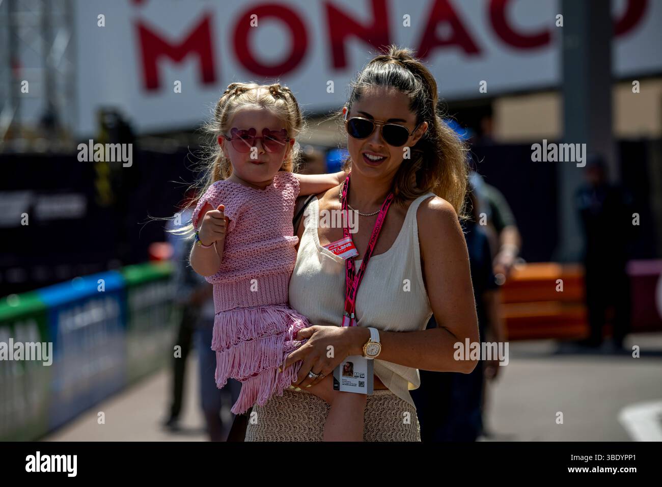 Monte Carlo, Monaco, 24 May 2025, Egle Ruskyte, Nico Hulkenberg's ...