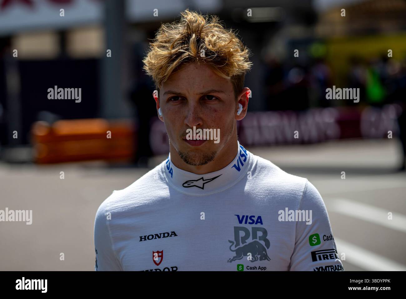 Monte Carlo, Monaco, 24 May 2025, Liam Lawson, from New Zealand ...