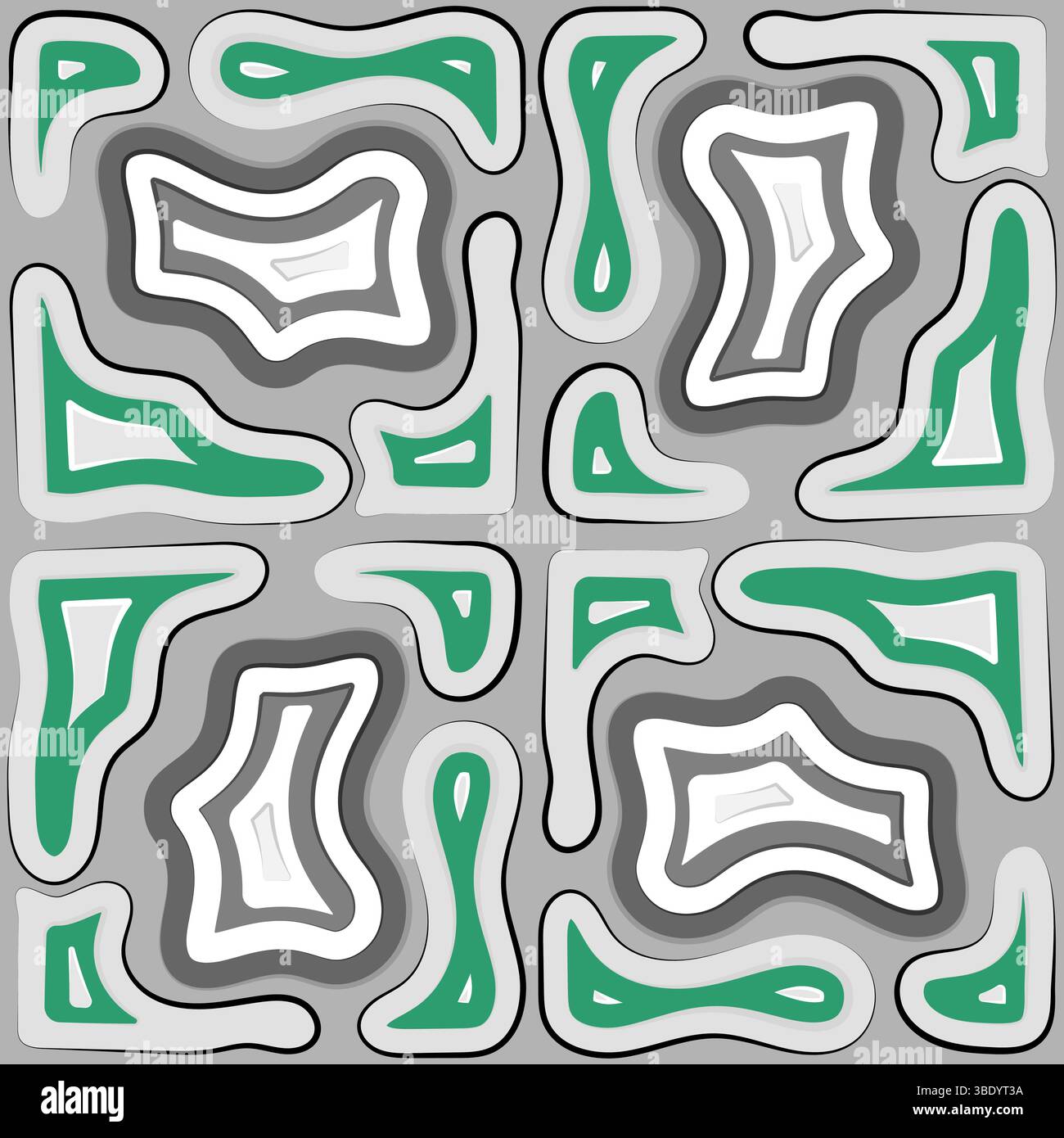 Modern wavy wallpapers Stock Vector Images - Alamy