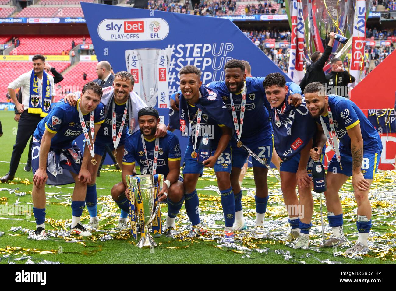 Wembley Stadium, London, UK. 26th May, 2025. EFL League Two Play Off ...