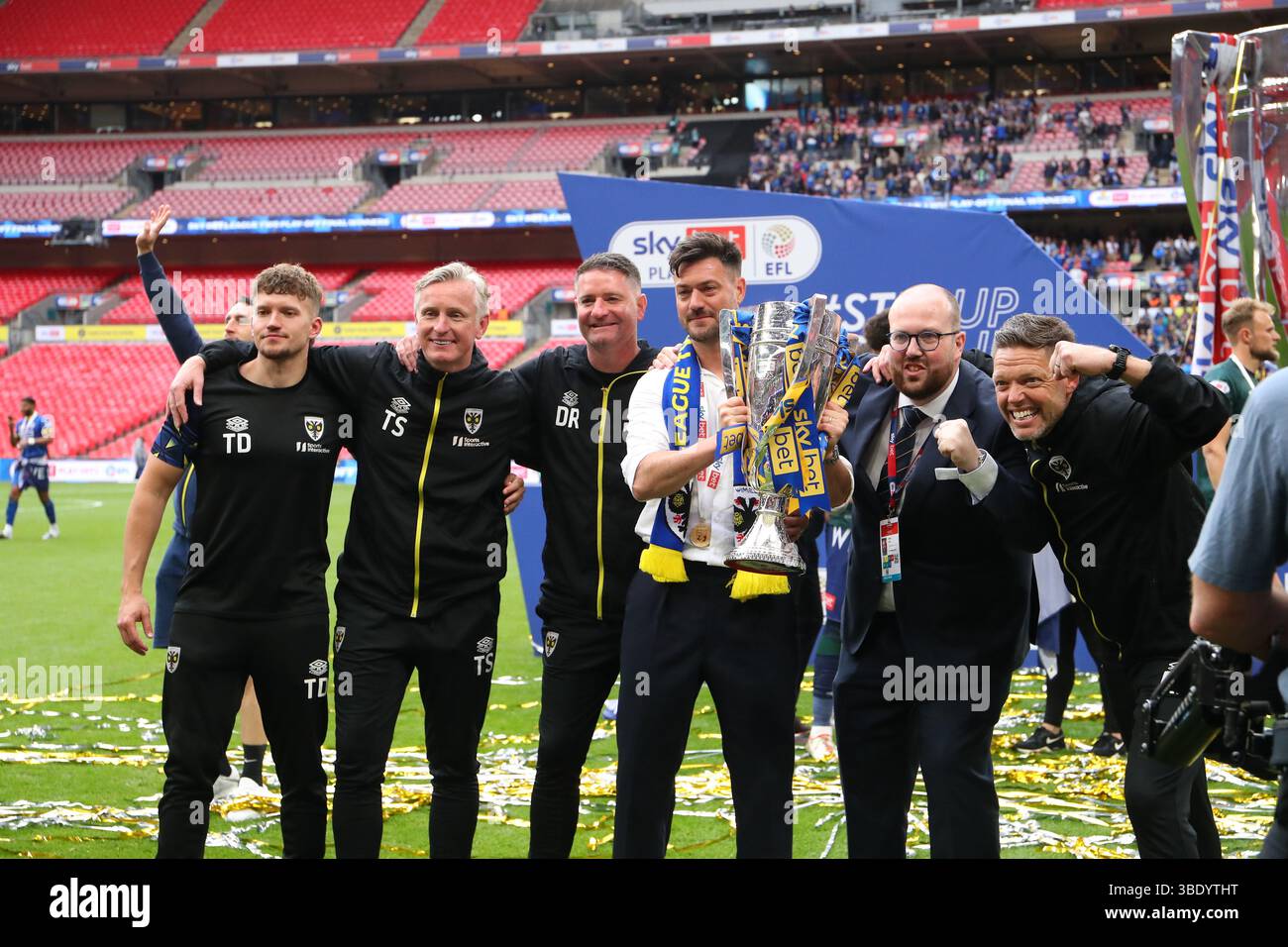 Wembley Stadium, London, UK. 26th May, 2025. EFL League Two Play Off ...