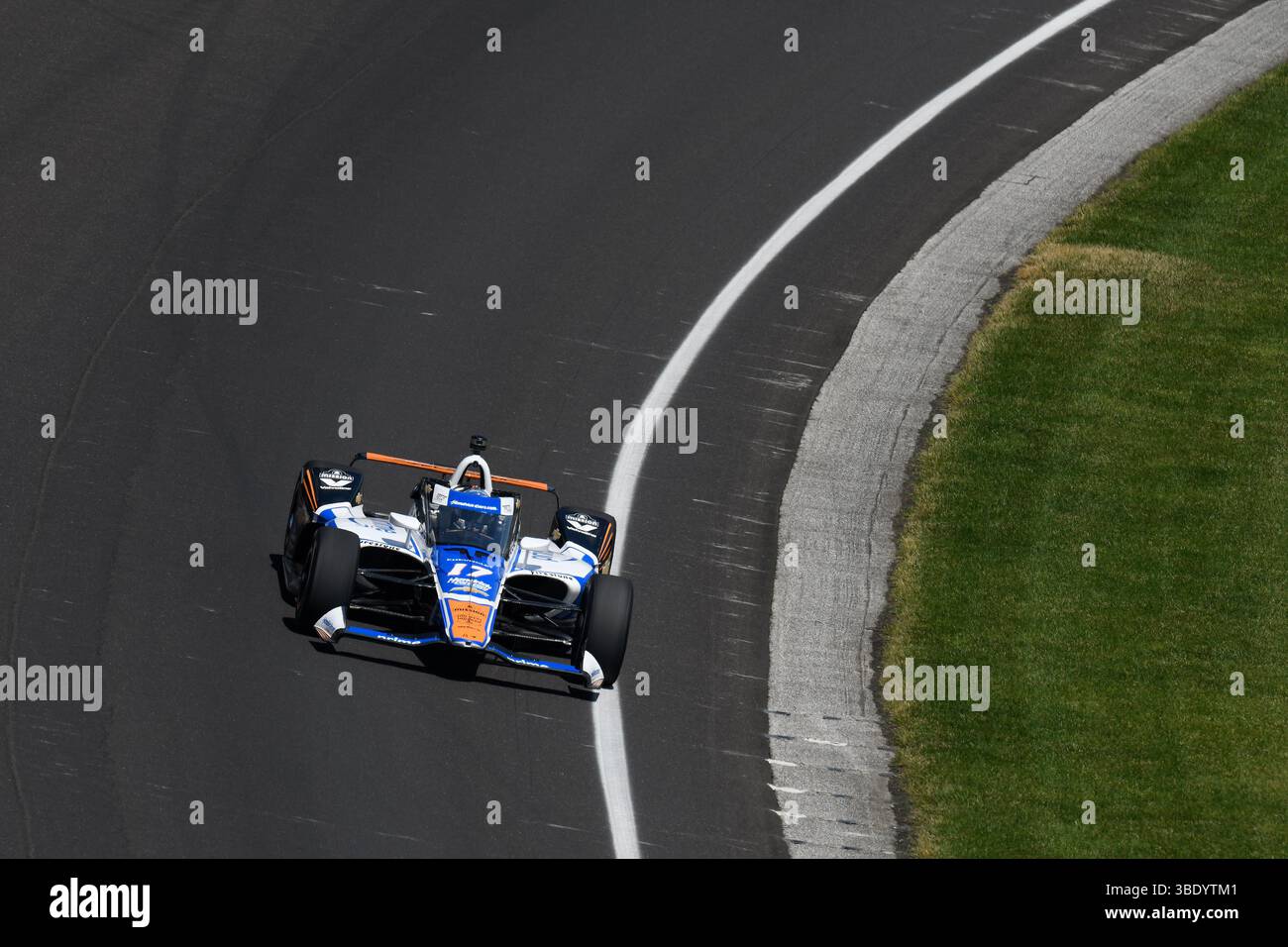INDIANAPOLIS, IN - MAY 23: Kyle Larson (#17 Arrow McLaren Chevrolet ...