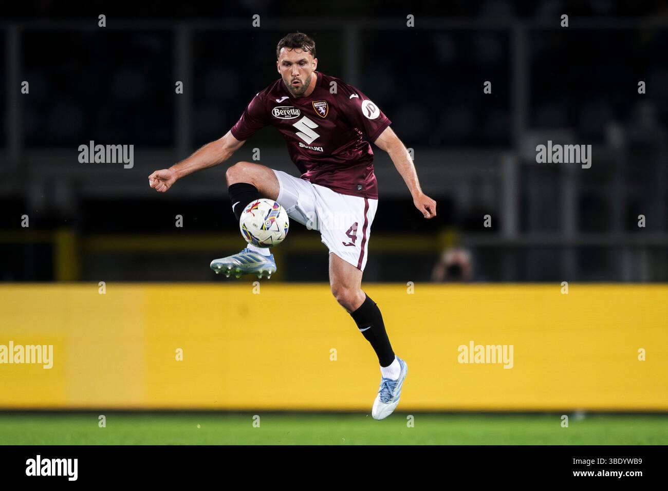 Sebastian Walukiewicz of Torino FC in action during the Serie A ...