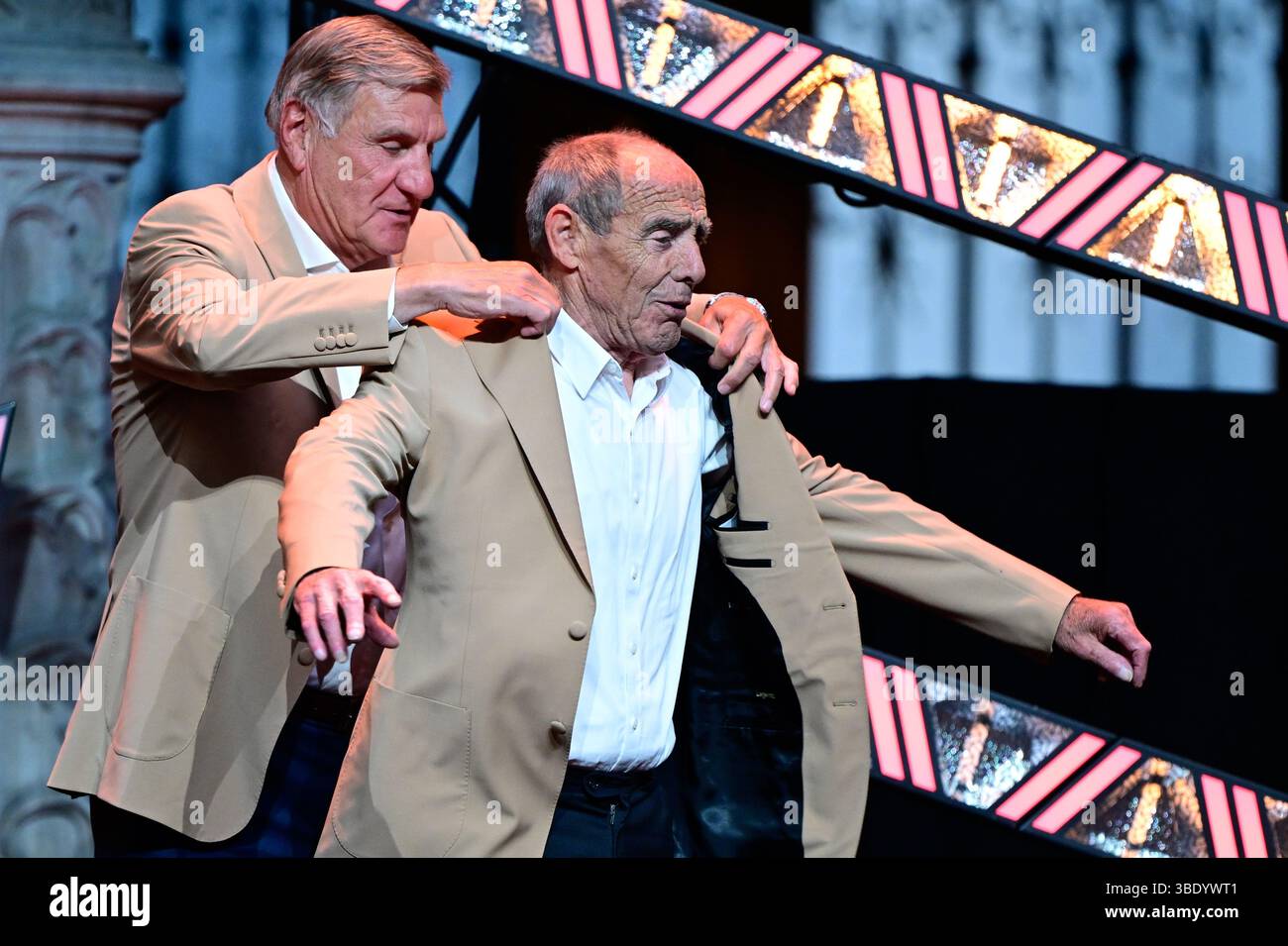 Antwerp, Belgium. 26th May, 2025. Jan Ceulemans and Raoul Lambert ...