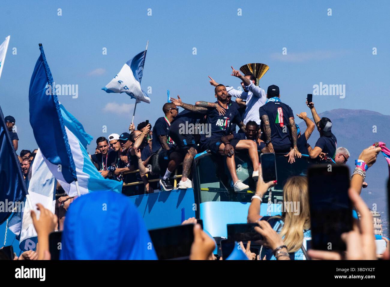 Naples, Italy. 26th May, 2025. Napoli, Serie A Champions of Italy ...