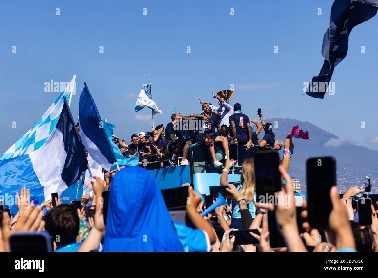 Naples, Italy. 26th May, 2025. Napoli, Serie A Champions of Italy ...