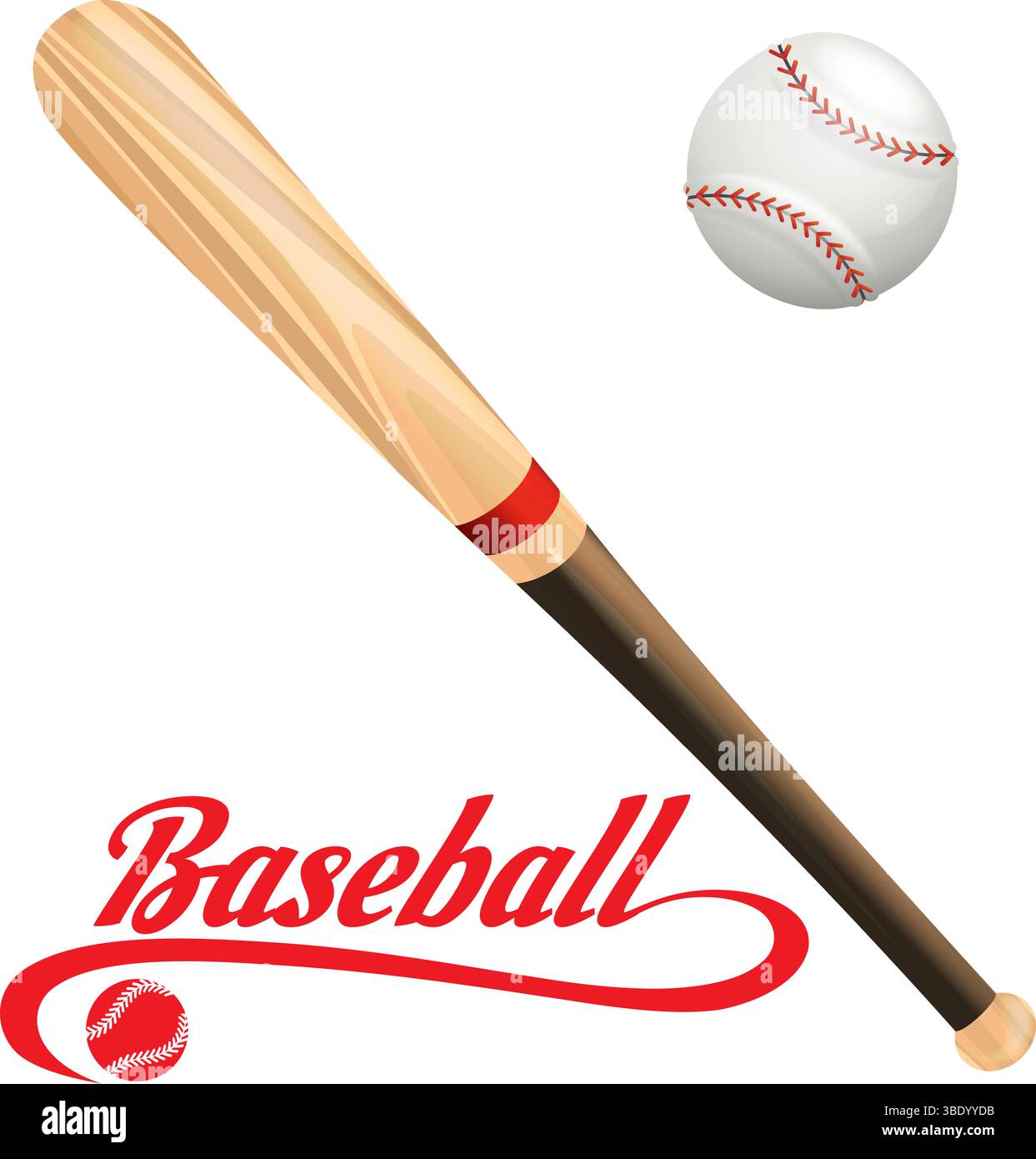 Bat illustration realistic Cut Out Stock Images & Pictures - Alamy