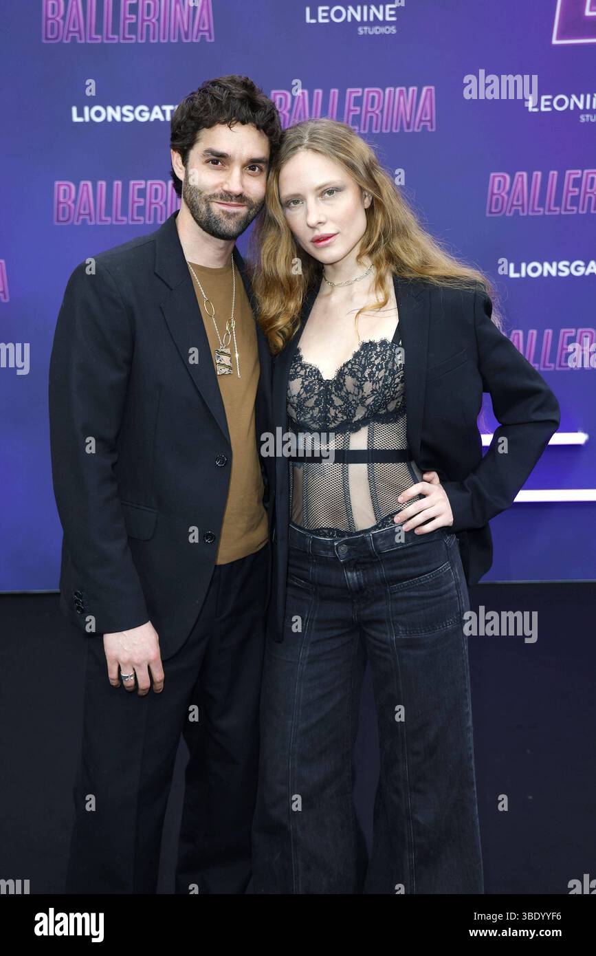Max Befort und Anzhelika Yurchenko bei der From The Word Of John Wick: Ballerina Film Premiere ...