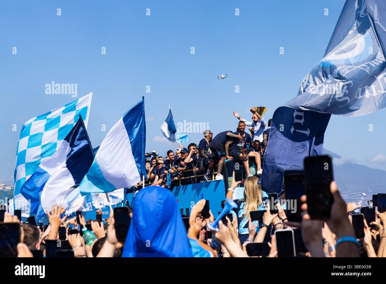Naples, Italy. 26th May, 2025. SSC Napoli, Serie A Champions of Italy ...
