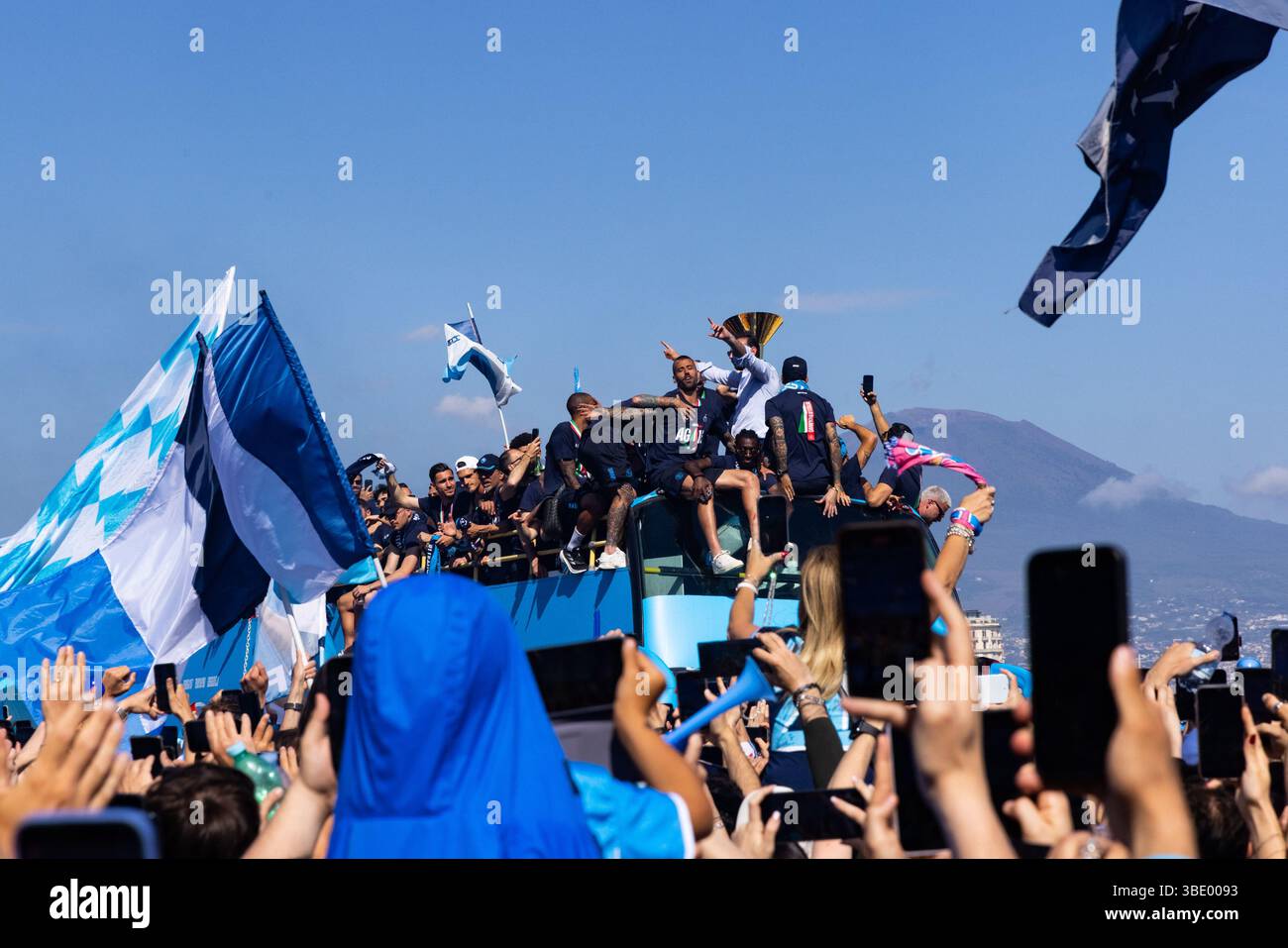 Naples, Italy. 26th May, 2025. Napoli, Serie A Champions of Italy ...