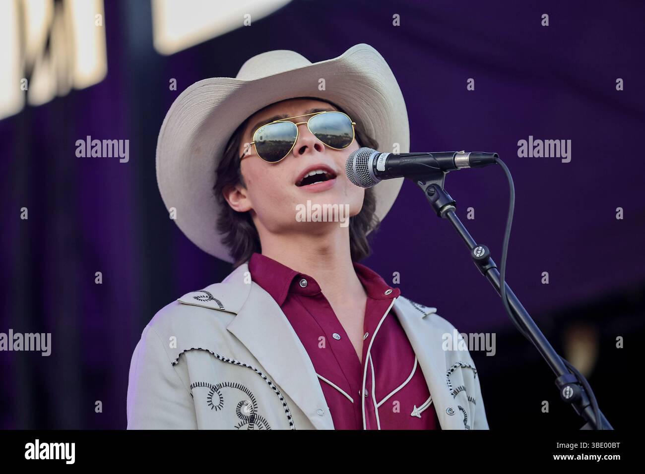 Denham Springs, LA, USA. 25th May, 2025. John Foster performs for the ...
