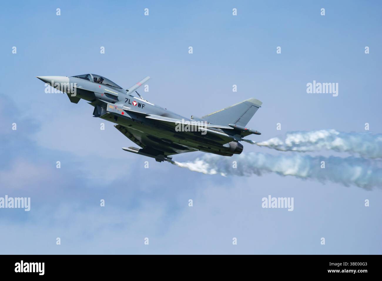 Zeltweg, Austria - September 3, 2016: Austrian Air Force Eurofighter ...